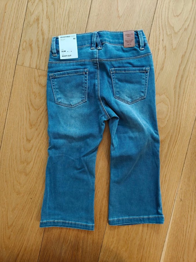 Helt nya- blåa jeans, stl 92 | Köp på Tradera (732309043)