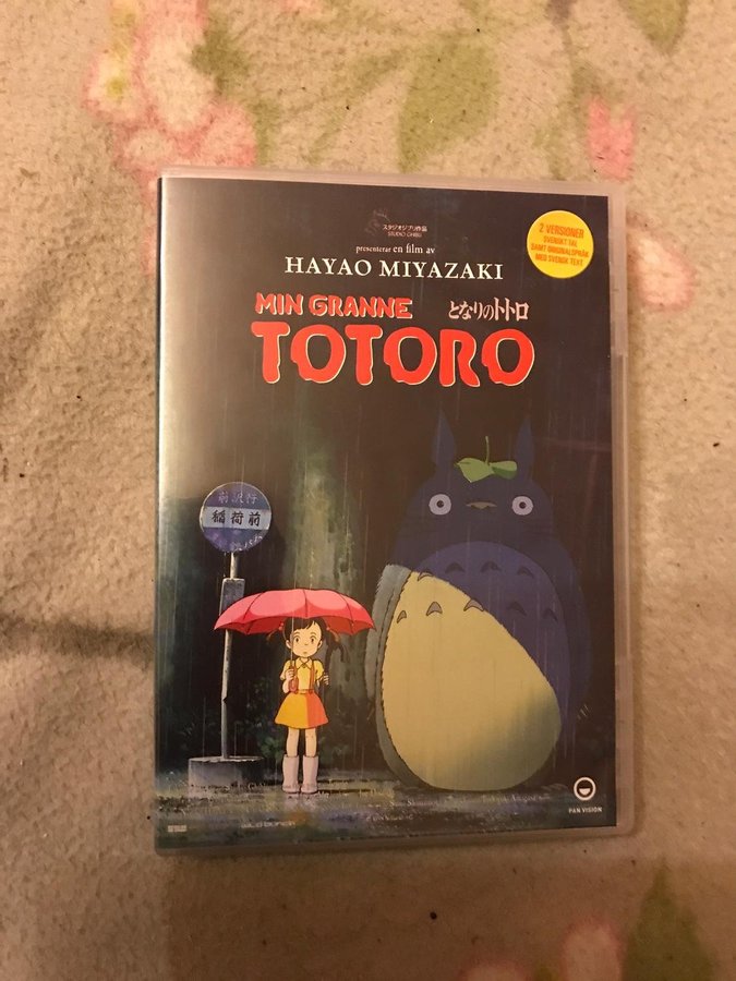 Min granne Totoro - ghibli svenska dvd barn ung.. | Köp på Tradera ...
