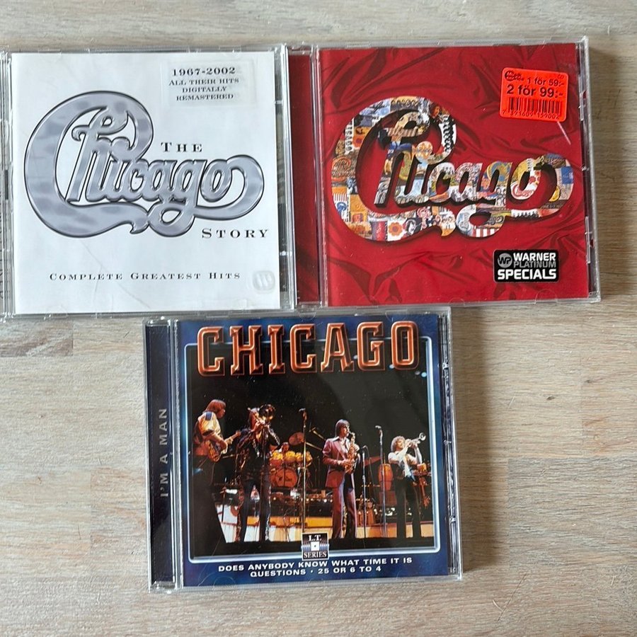 Chicago CD-skivor - Samling av Greatest Hits | Köp på Tradera (692862040)