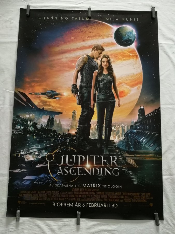 Filmaffisch Jupiter ascending 2015 Mila Kunis, .. | Köp på Tradera ...