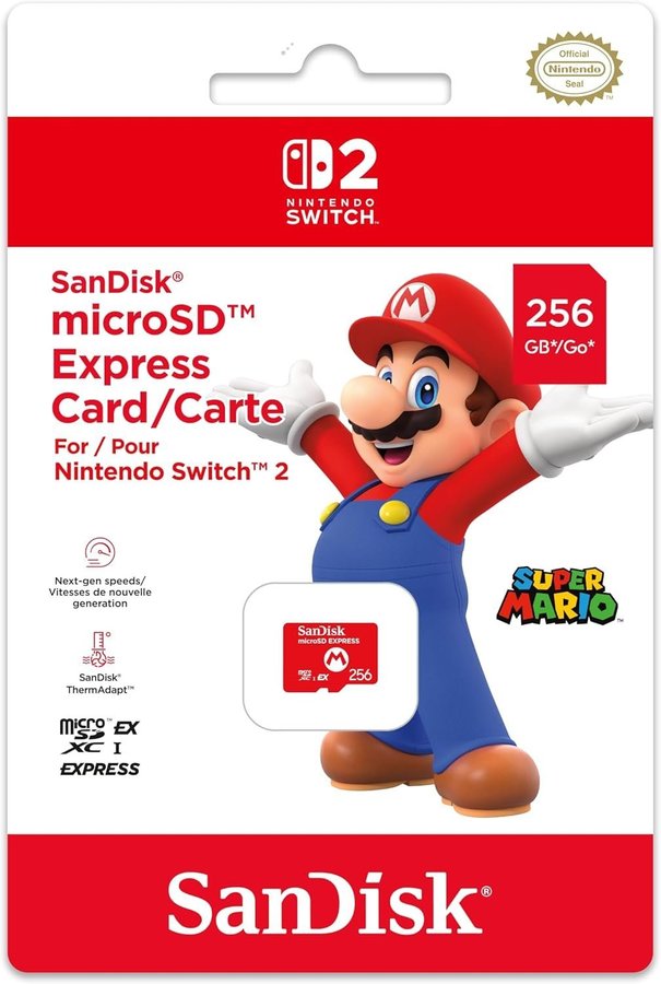 Nintendo Switch 2 Micro SD Express Card, SanDis.. | Köp på Tradera ...
