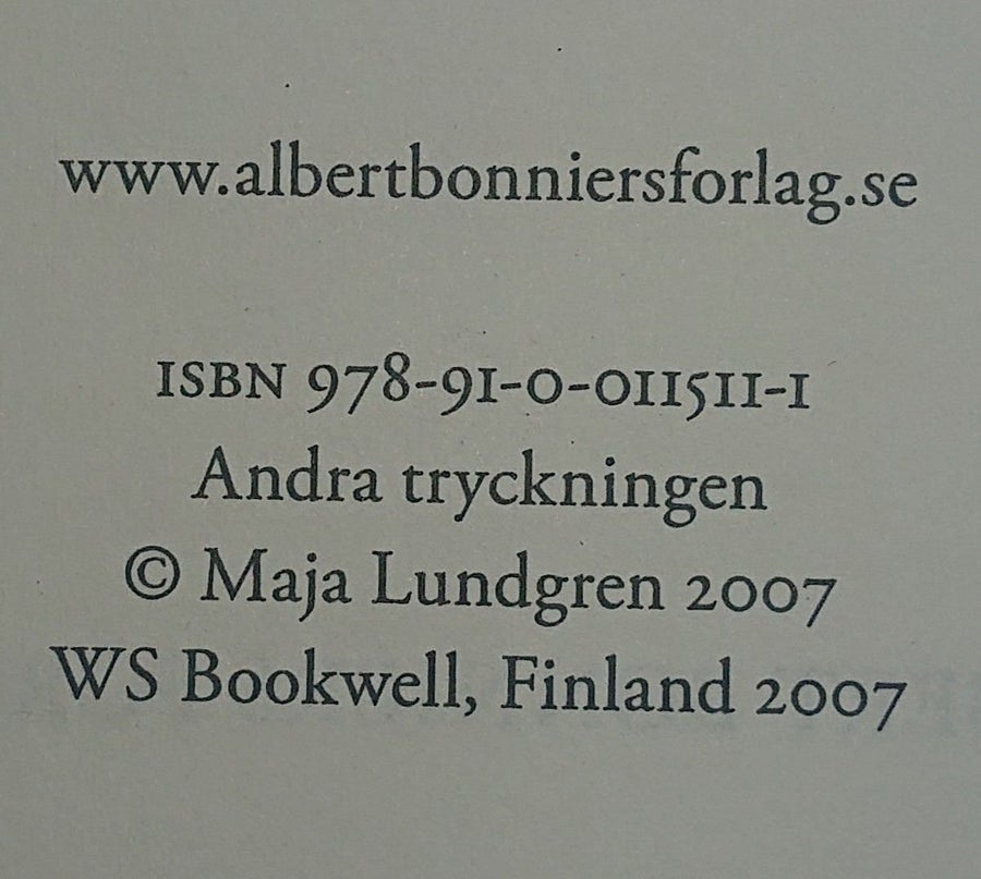 Bok : Myggor och tigrar av Maja Lundgren | Köp på Tradera (731225189)