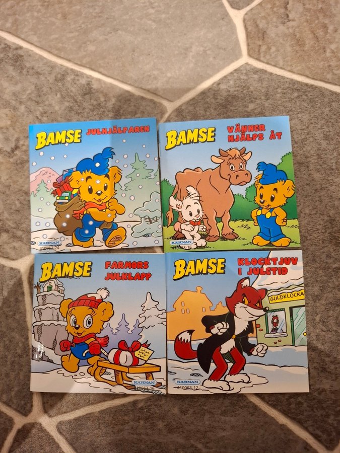 Se produkter som liknar Bamse - Samling av 16 Bamse b.. på Tradera ...
