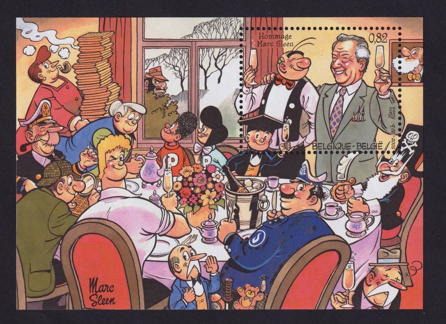 Belgium Brith Anniversary of Marc Sleen 2003 S... | Köp på Tradera ...