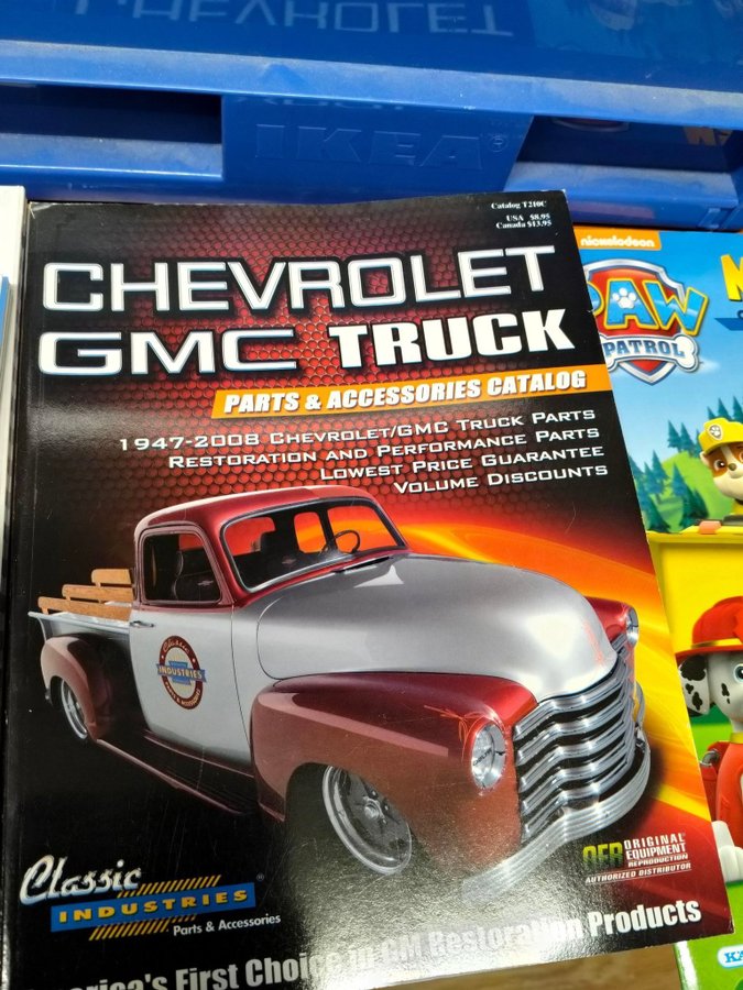 Chevrolet GMC Truck Parts & Accessories Catalog | Köp på Tradera ...