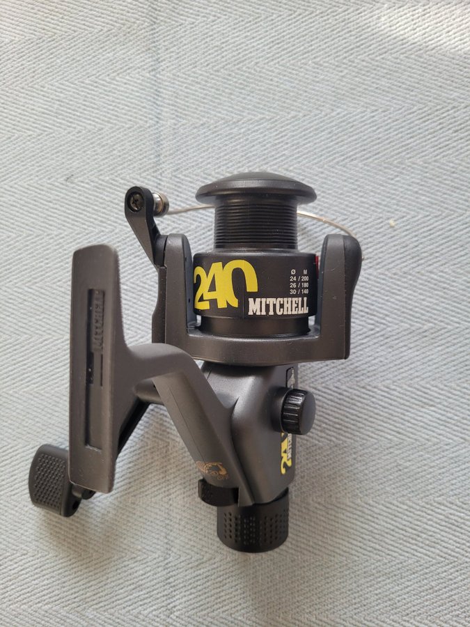 Vintage Mitchell Fixed Spool Fishing Reel, Bran.. | Köp på Tradera ...