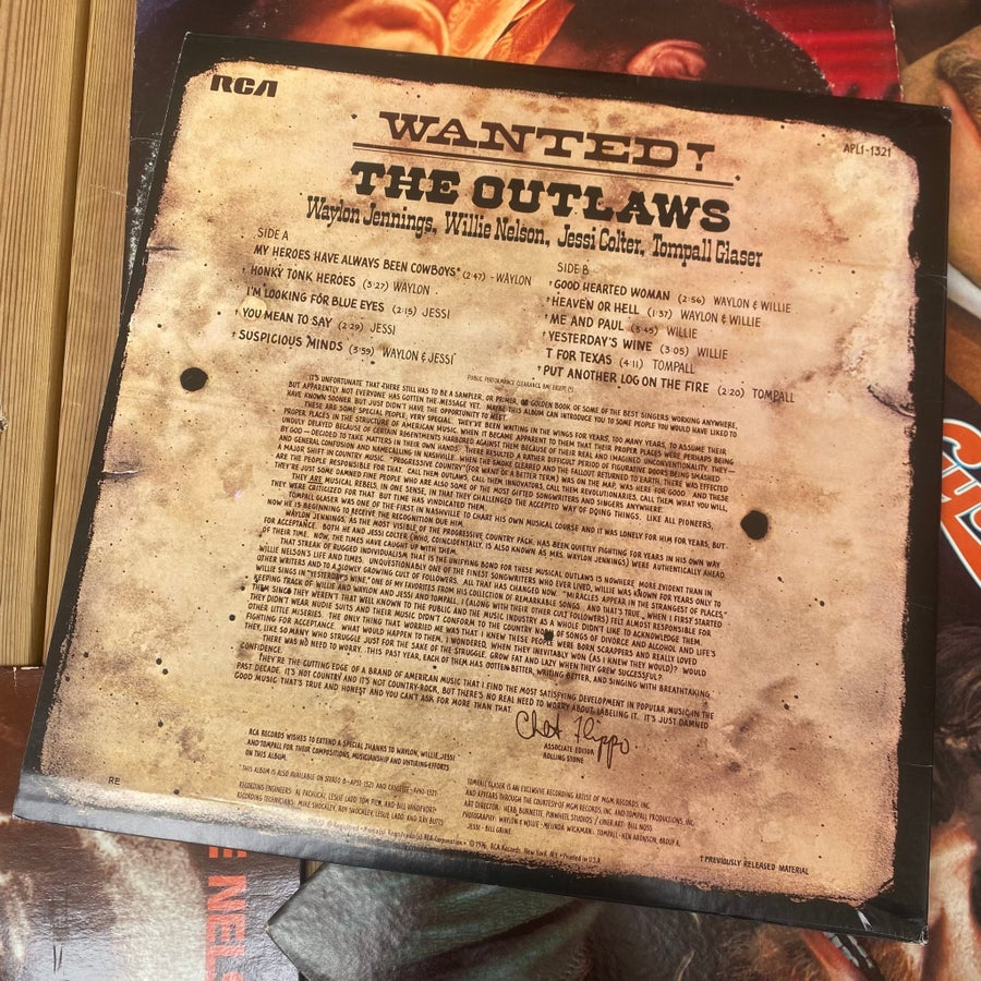 11 LP Outlaw Country - Waylon Jennings, Willie .. | Köp på Tradera ...