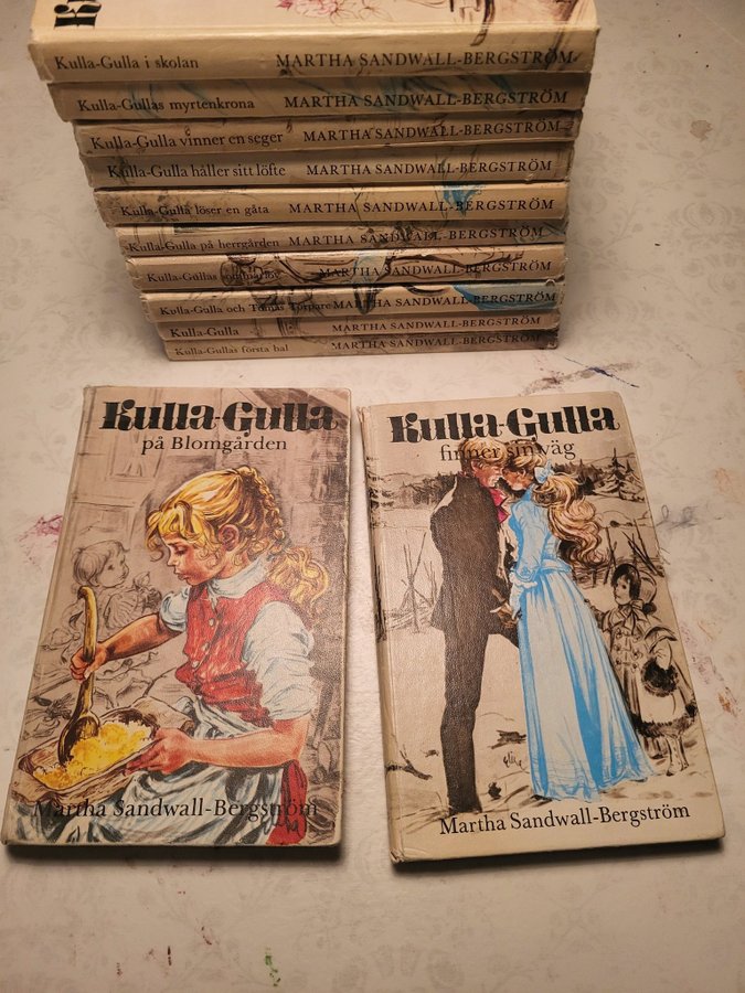 Kulla-Gulla Bokserie av Martha Sandwall-Bergström | Köp på Tradera ...