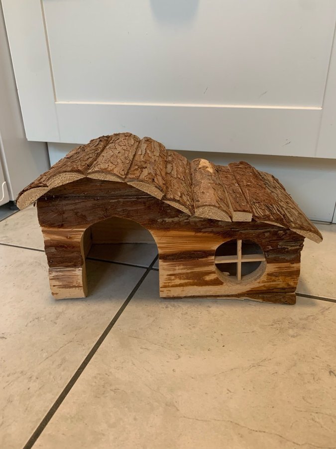 TRIXIE Trähus och träbro till smådjur marsvin g.. | Köp på Tradera ...