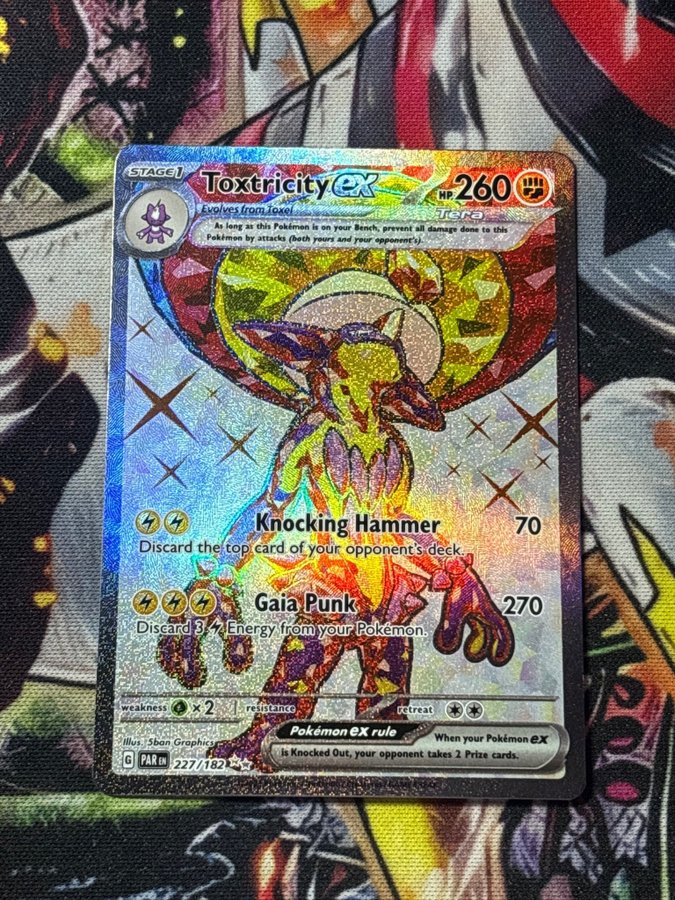 Toxtricity ex - Full Art EX - Paradox Rift - 22.. | Köp på Tradera ...