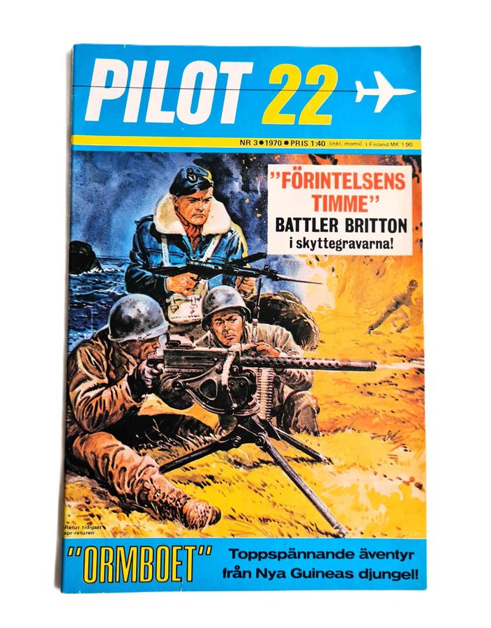 PILOT 22 1970 nr 3 VF- Samlarex KRIG WW2 FLYGPL.. | Köp på Tradera ...