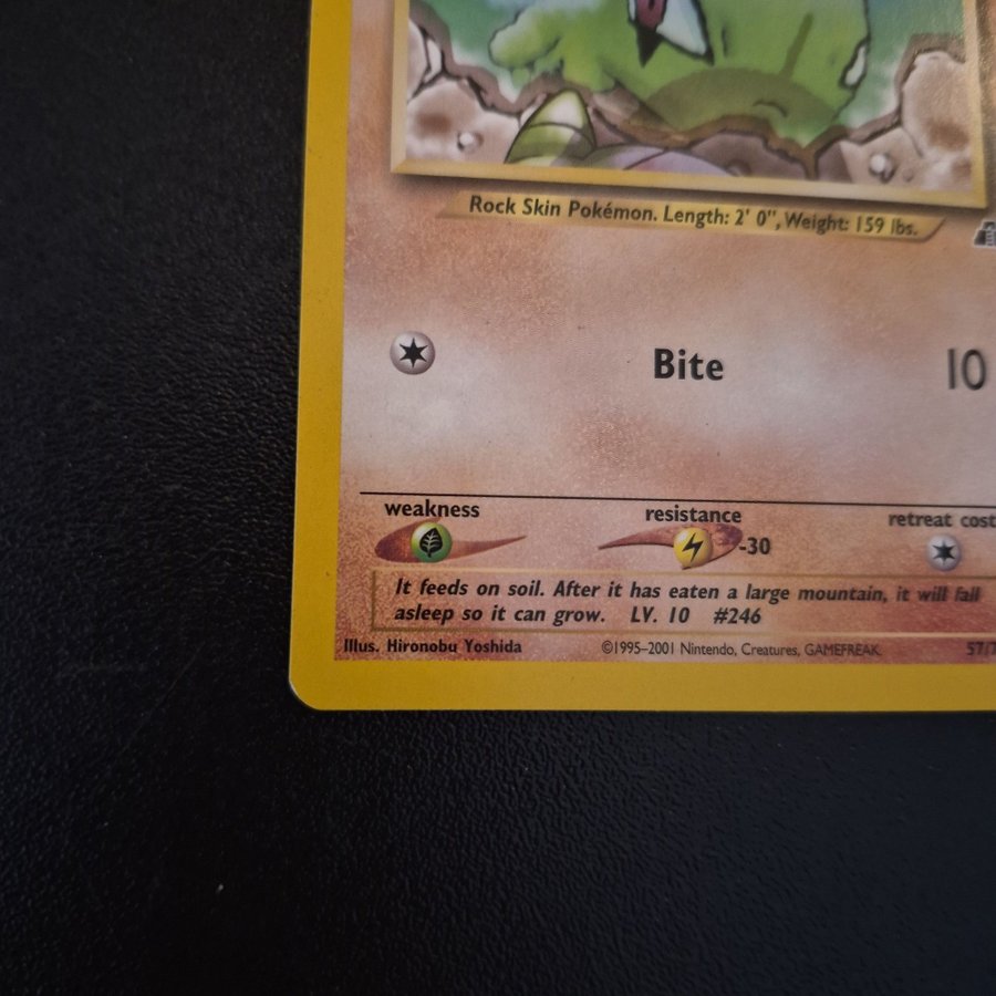 Larvitar - Pokémonkort - Neo Discovery | Köp på Tradera (712423314)