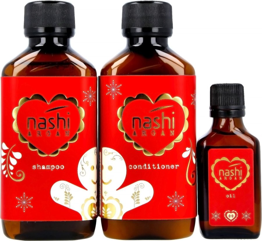 Se produkter som liknar Nashi set shampoo balsam och .. på Tradera ...