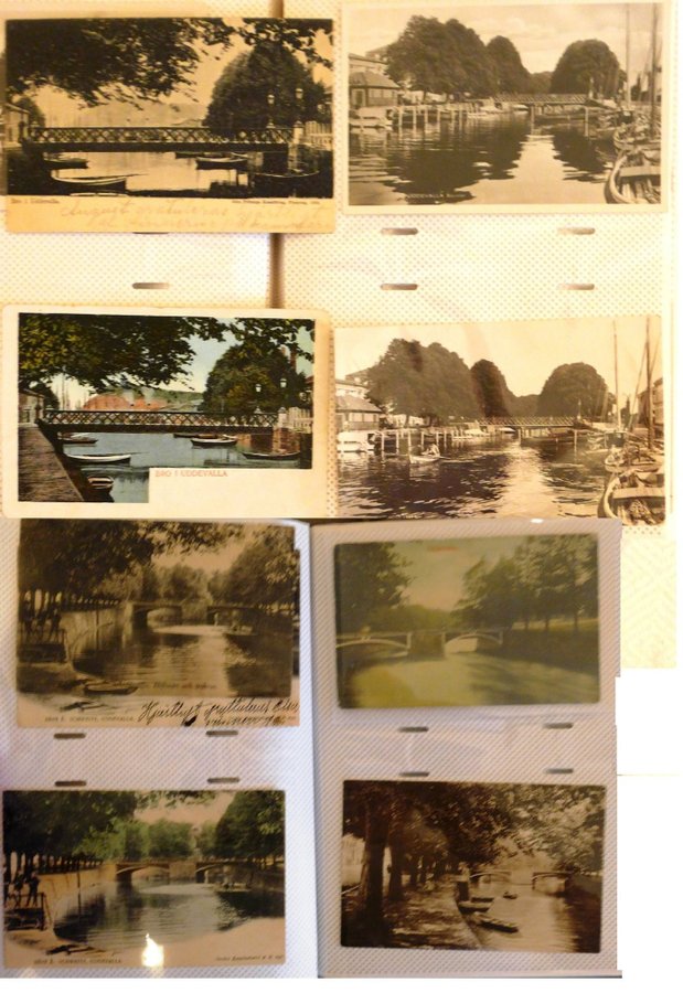 Vykort ALBUM, UDDEVALLA , BÄVEÅN. Ca 110 st Gam.. | Köp på Tradera ...