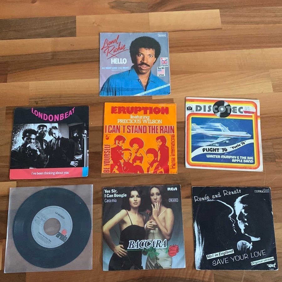 Singlar - Lionel Richie, Londonbeat, Eruption m.. | Köp på Tradera ...
