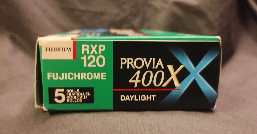Fujichrome Provia 400X RXP 120 Film - 3 rullar | Köp på Tradera (709203108)