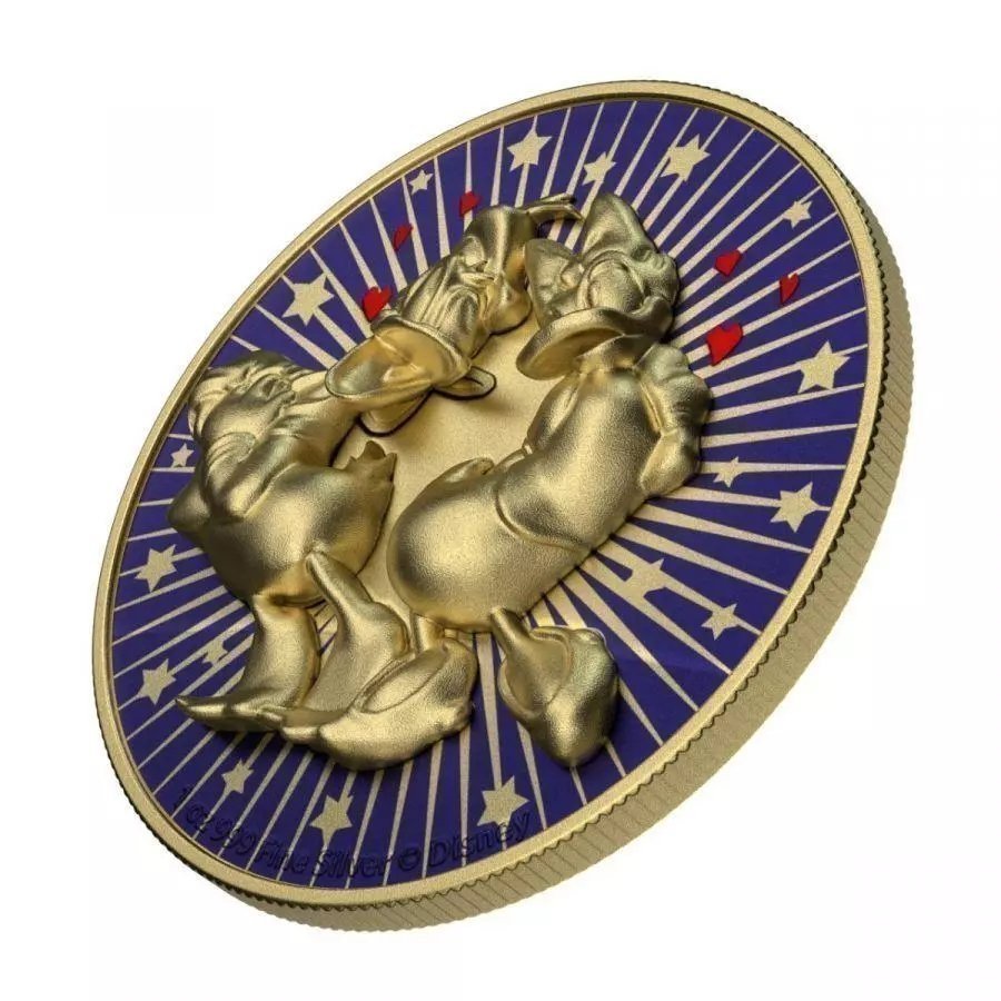 Silvermynt 1 oz Disney - Kalle & Kajsa 2021 Niu.. | Köp på Tradera (696575271)