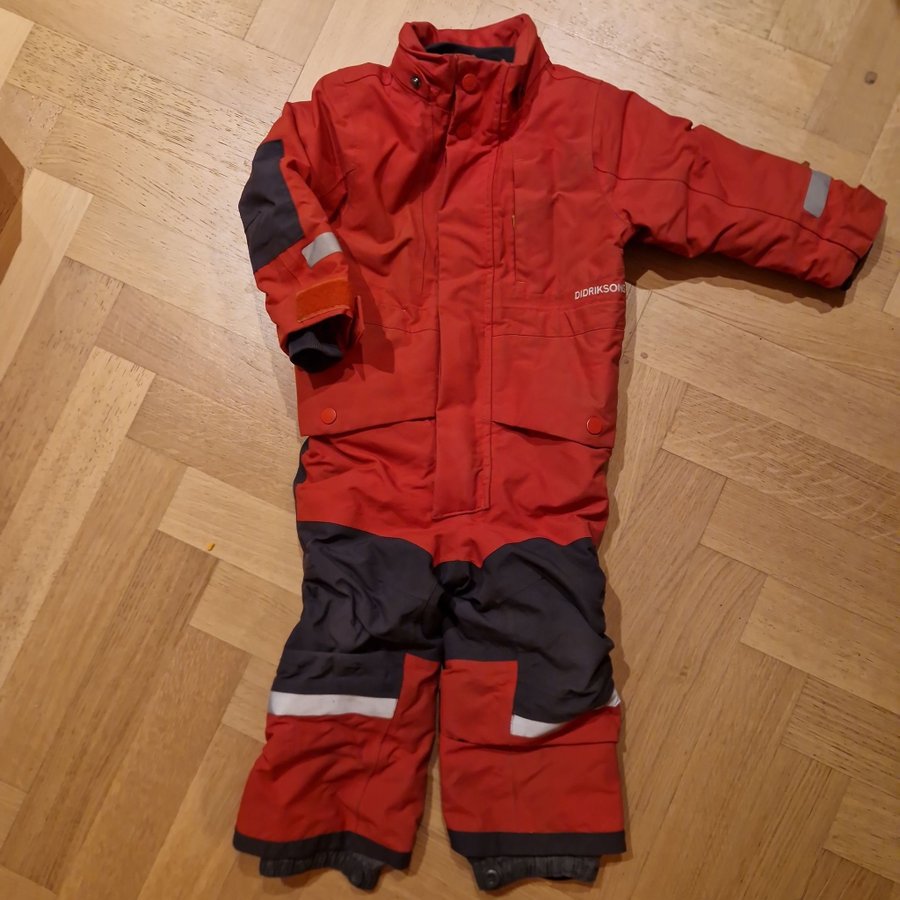 Didriksons röd overall, storlek 80 | Köp på Tradera (710887698)