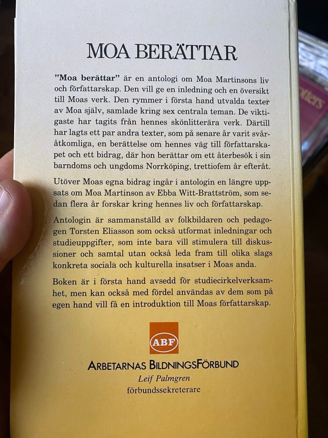 Moa Martinson Böcker - Mor gifter sig, Moa berä.. | Köp på Tradera ...