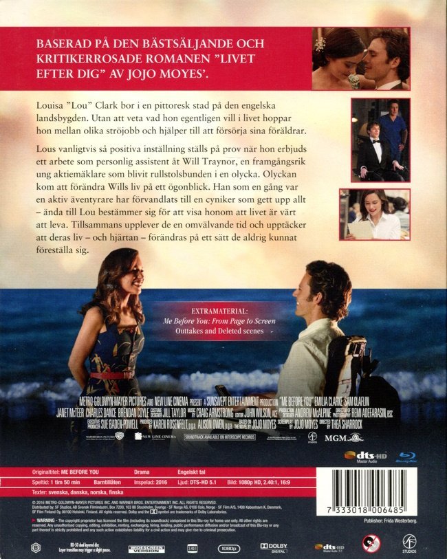 Livet efter dig (Me before You).. | Köp från Kaptenkrok på Tradera ...