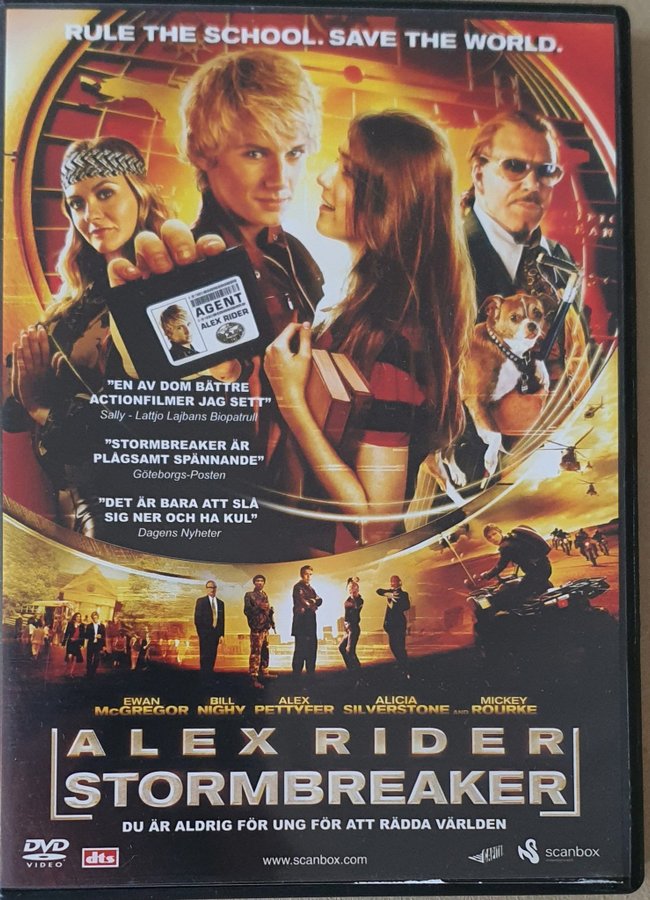 4XDVD Film Paket: Uro, Alex Rider Stormbreaker,.. | Köp på Tradera ...