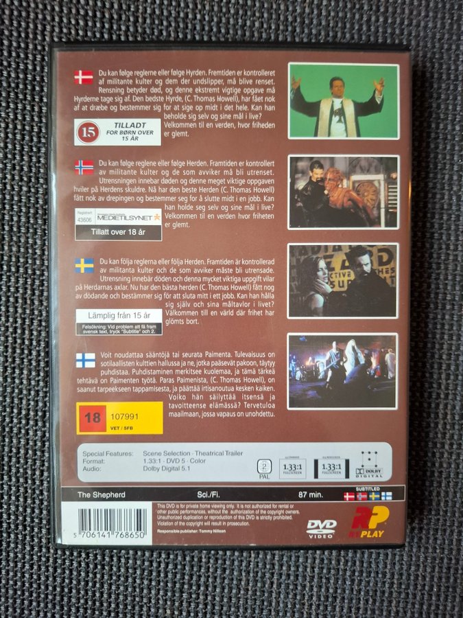 The Shepherd DVD David Carradine C Thomas Howel.. | Köp på Tradera ...