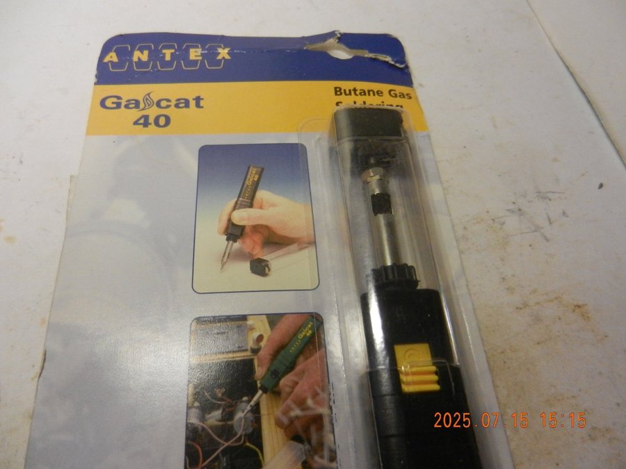 Gascat 40 Butane Gas Soldering. 40 Watt. Max 35.. | Köp på Tradera ...