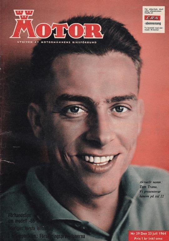 Motor 1964-29 Rally Tom Trana Bildreportage | Köp på Tradera (249125248)