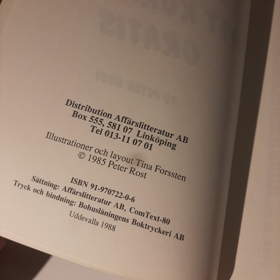 Konsten att köra bil gratis - Peter Rost - 1988 | Köp på Tradera ...
