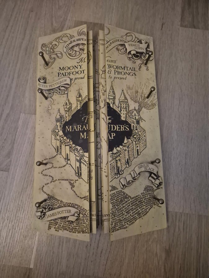 Harry Potter - Marauder's Map wand display | Köp på Tradera (708556536)