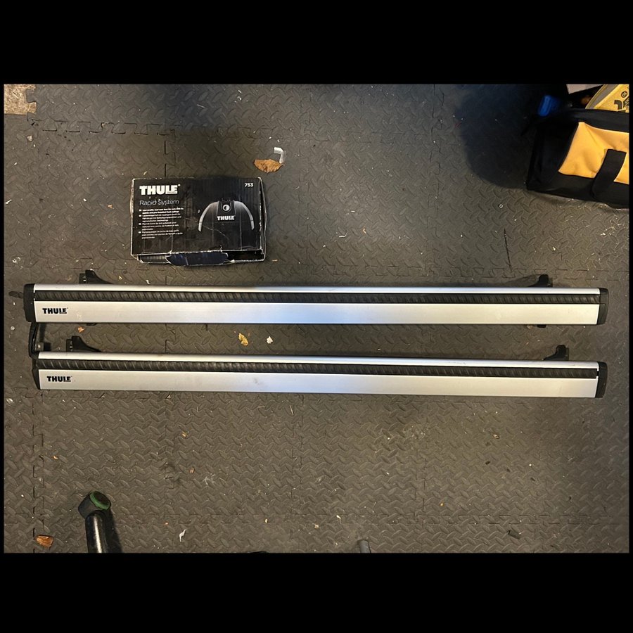 Thule Rapid System 753 komplett kit med nycklar.. | Köp på Tradera ...