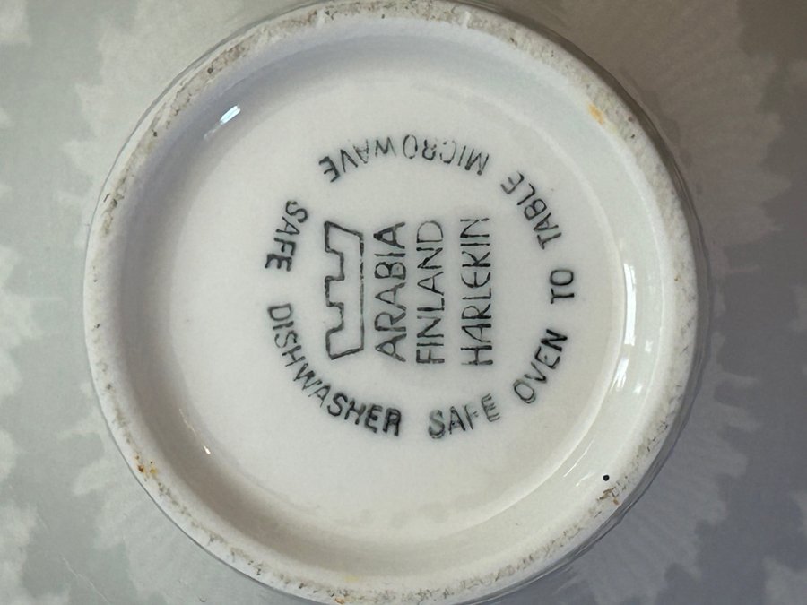 Arabia Finland Harlekin Skålar + liten kopp INK.. | Köp på Tradera ...