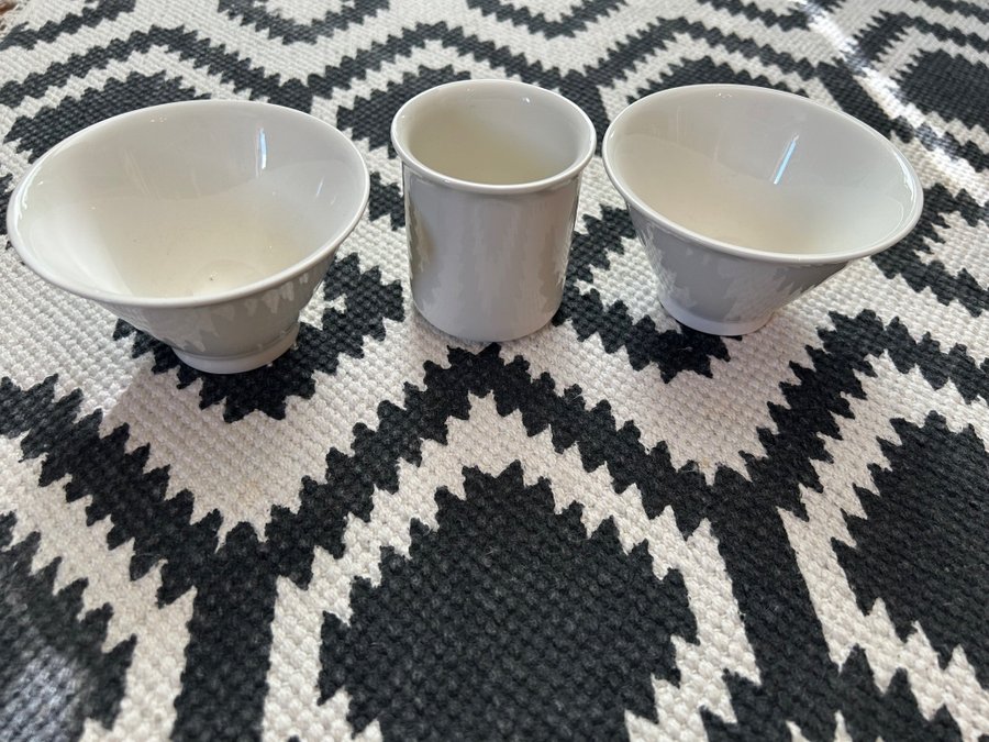 Arabia Finland Harlekin Skålar + liten kopp INK.. | Köp på Tradera ...