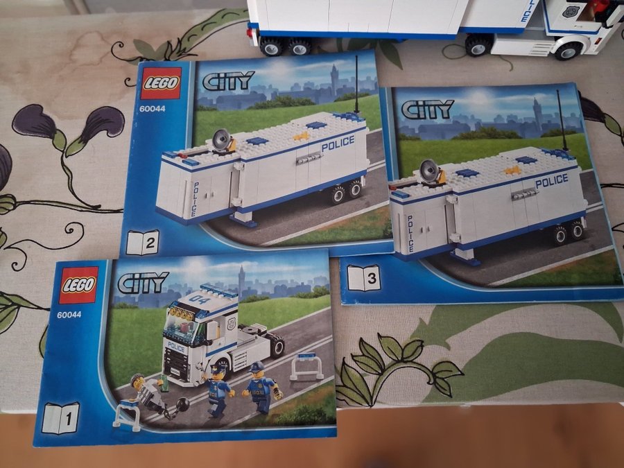 Lego City 60044 - Mobile Police Unit, 100% komp.. | Köp på Tradera ...
