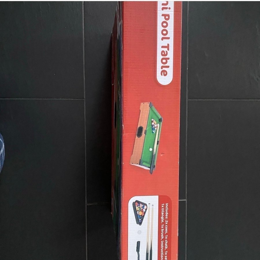 Mini biljard 31cm x 51cm x 9,2cm | Köp på Tradera (694548129)