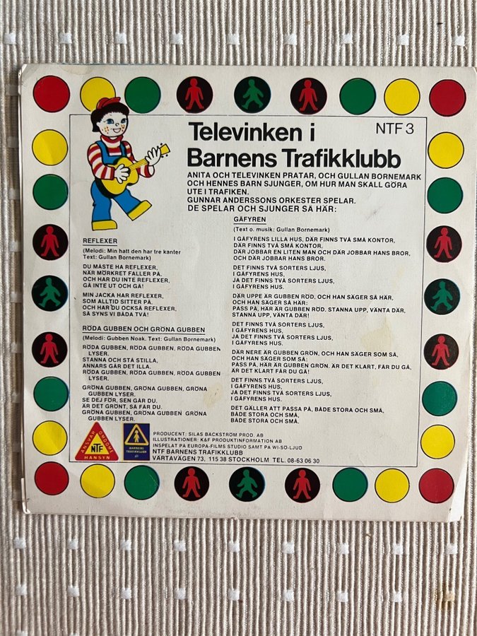 Anita och Televinken - Barnens Trafikklubb | Köp på Tradera (734371113)