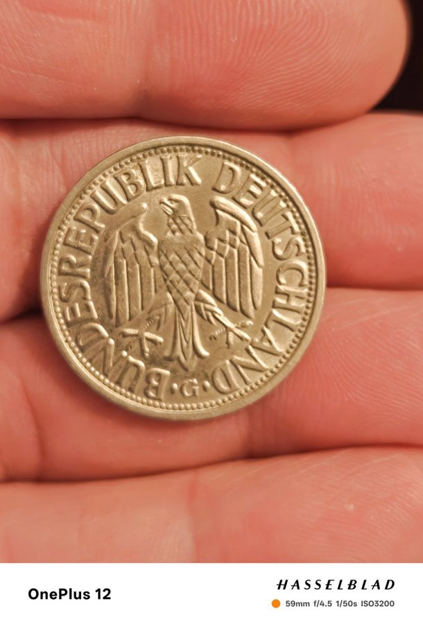 Tysk 2 Deutsche Mark 1951 G,fin exeplar | Köp på Tradera (711058675)