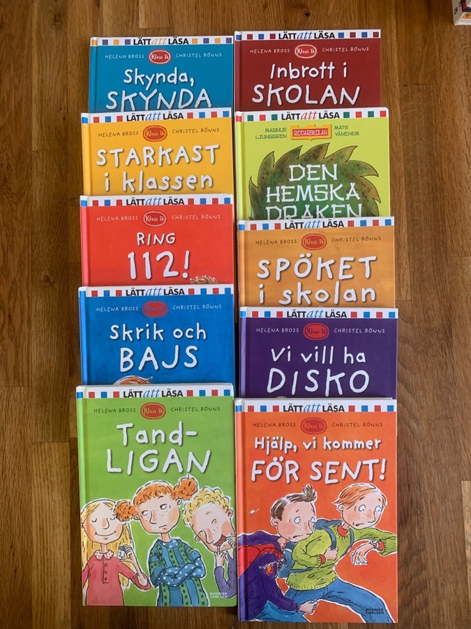 Barnböcker Lätt att Läsa 10st a’29:- | Köp på Tradera (574856268)