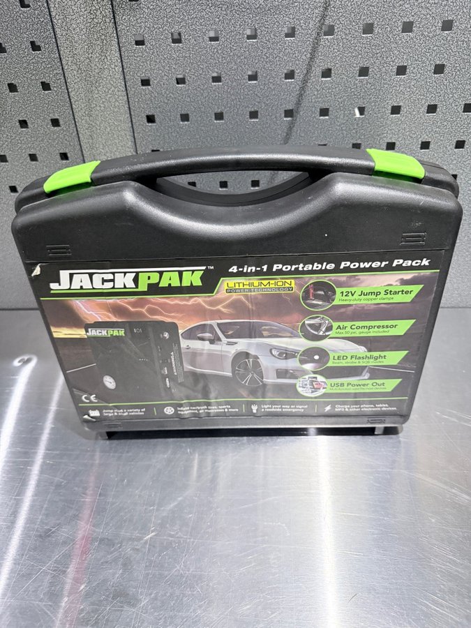 Jackpak - Starthjälp, powerbank, kompressor | Köp på Tradera (709723390)