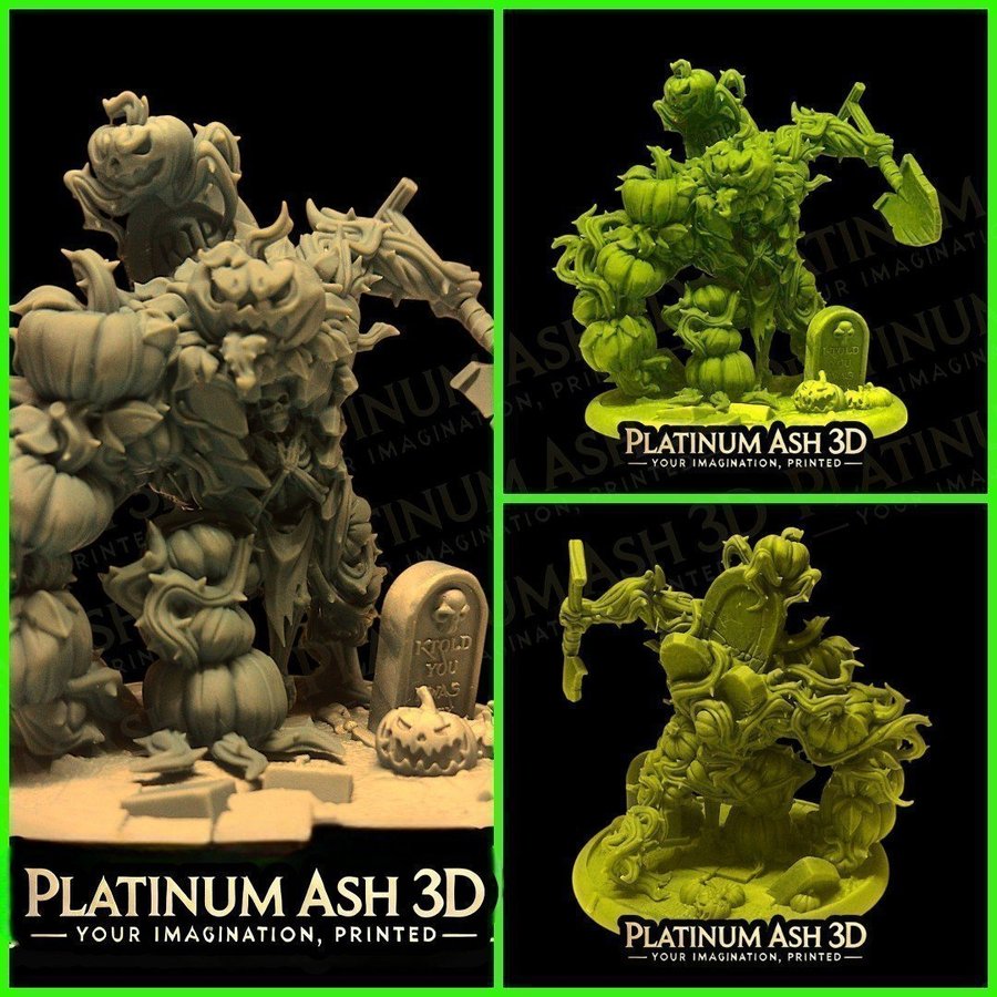 Pumpkin Golem - Fantasy, RPG - D&D 5e - Tableto.. | Köp på Tradera ...