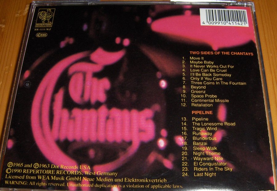 Se produkter som liknar The Chantays - Two Sides Of T.. på Tradera ...