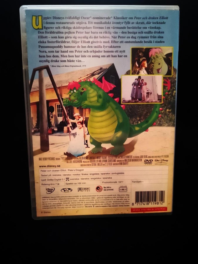 Peter och draken Elliott (DVD) - Walt Disney - .. | Köp på Tradera ...