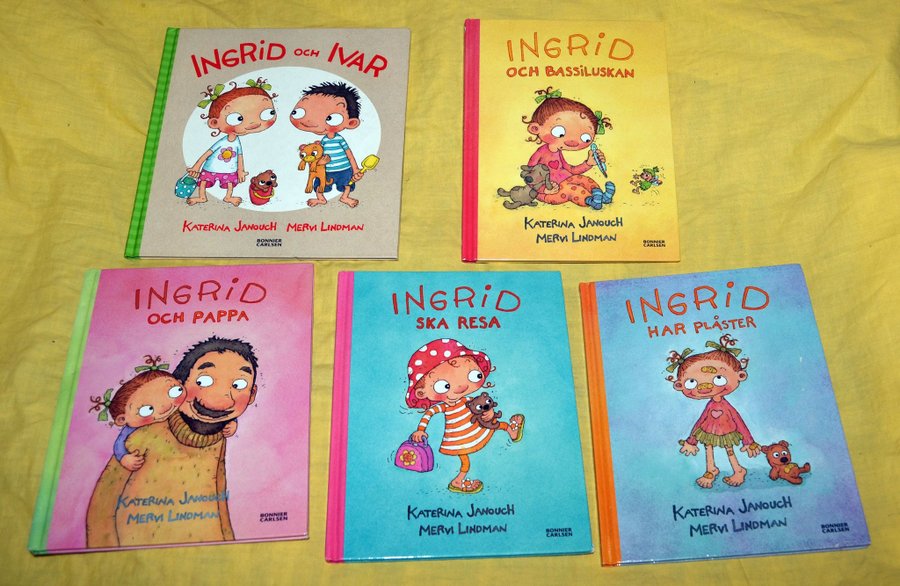 Fem INGRID böcker Ingrid och Ivar enligt foto | Köp på Tradera (624380242)
