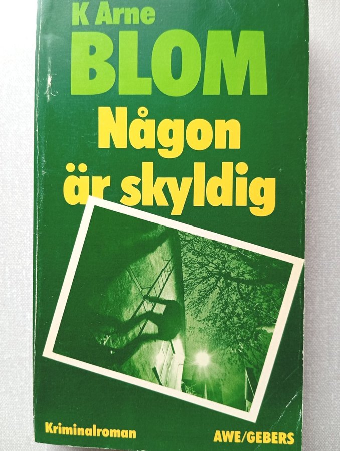 Någon är skyldig - K Arne Blom - 1976 | Köp på Tradera (734243542)