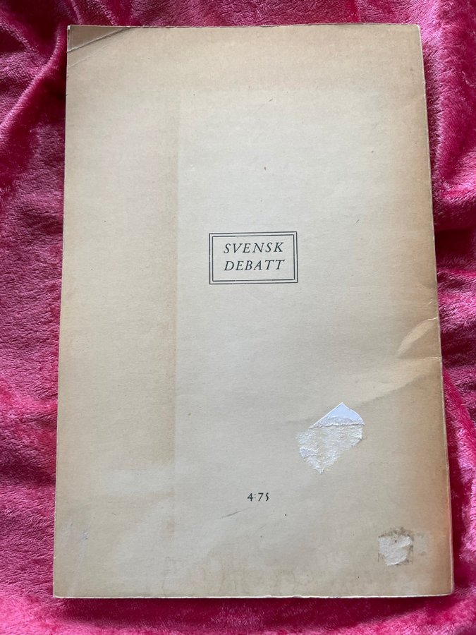 Se produkter som liknar En Svensk Dreyfus-Skandal: To.. på Tradera ...