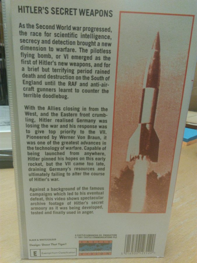 Se produkter som liknar Hitler's Secret Weapons av An.. på Tradera ...