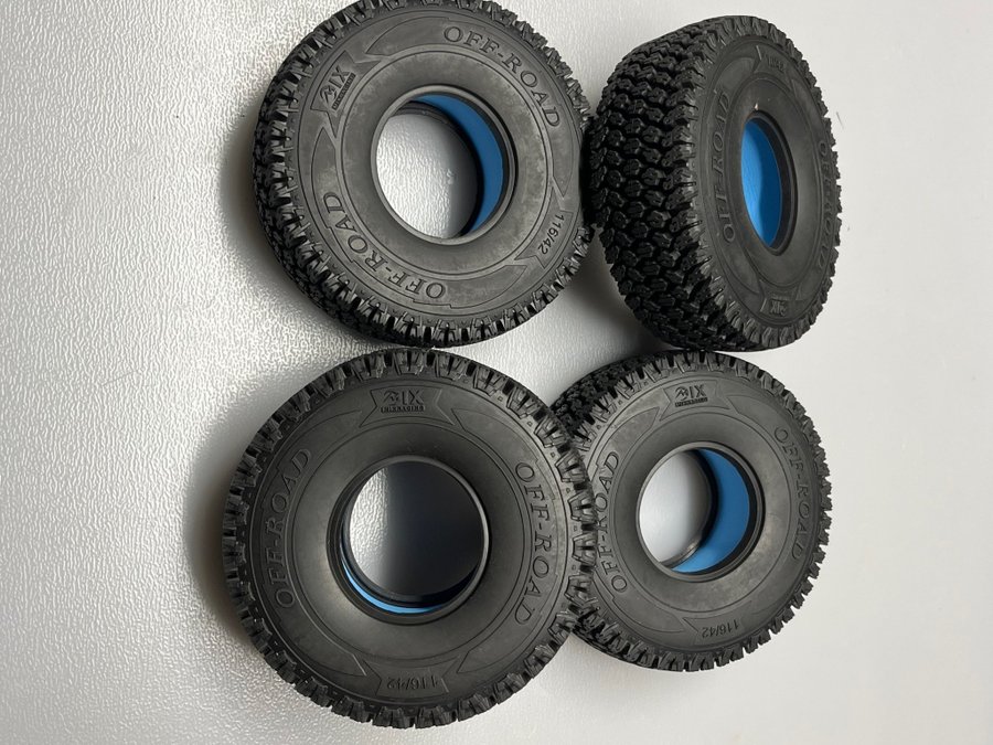 1.9” crawler däck med dual stage foam | Köp på Tradera (710786980)