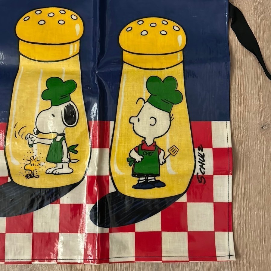 Retro förkläde för barn med snobben och Karl. | Köp på Tradera (723135502)