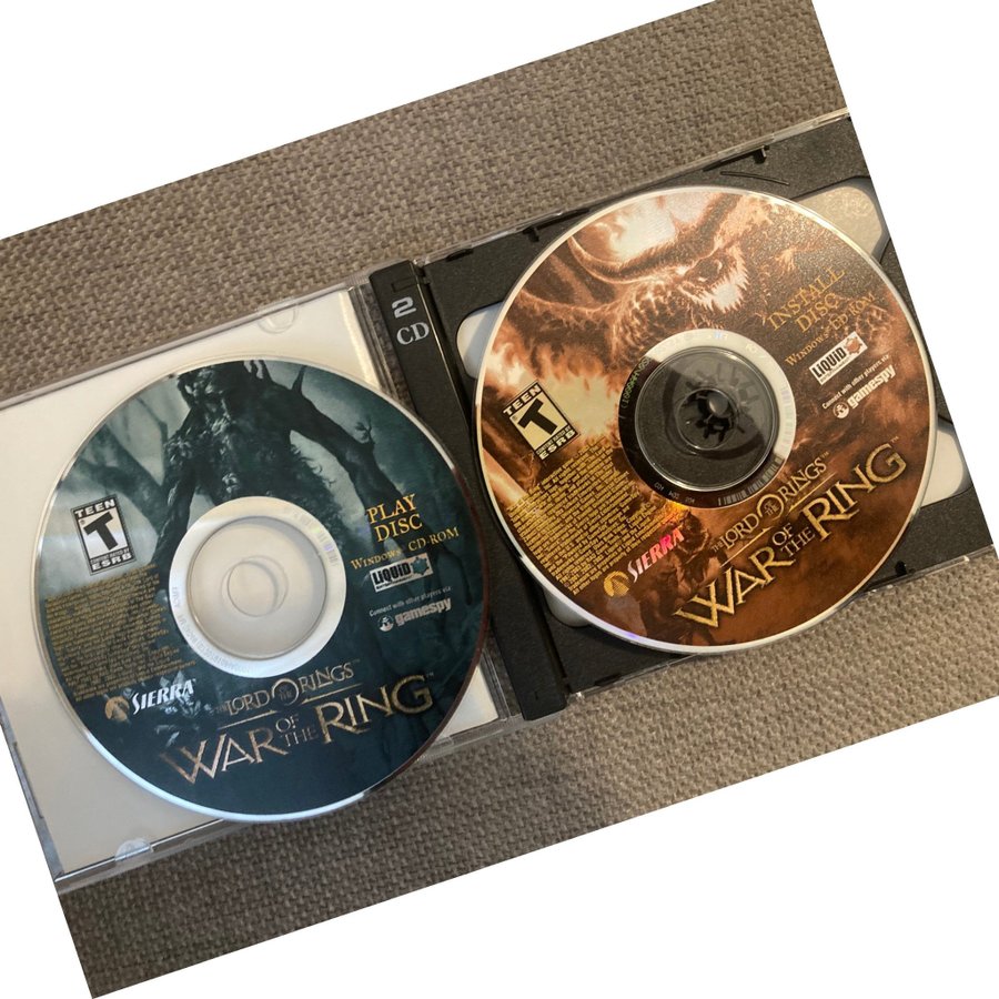Dataspel | The Lord of the Rings: War of the Ri.. | Köp på Tradera ...