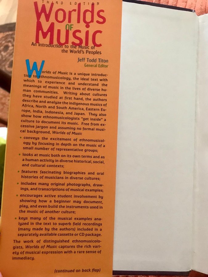 WORLDS OF MUSIC Jeff Todd Ti.. | Köp från Haldins_Hylla på Tradera ...